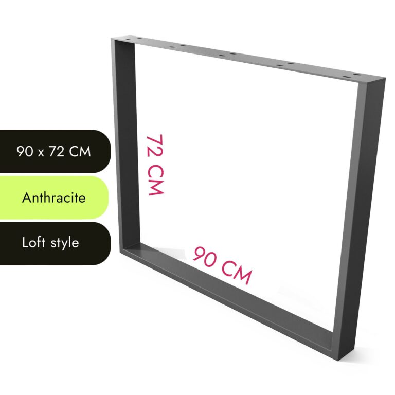 Rectangular Table Legs - Sturdy and Stylish | Tischbein Metall